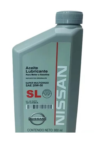 ACEITE 20W50 1LT PARA NISSAN V16 – Global Repuestos Chile
